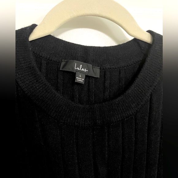 Lulus | Dresses | Lulus Black Body Con Dress | Poshmark